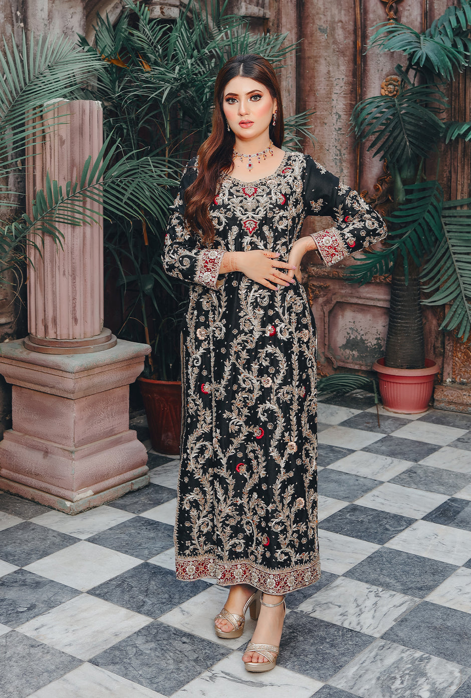 Fancy Dresses For Qawali Night | Qawali Wear – Usama Silk